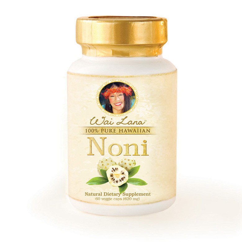 Noni Capsules (60 Vegetarian Caps) BULK order 12 pack - Wai Lana - wl ...